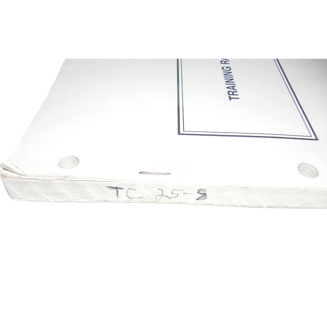 Military Book Training Ranges Circular TC 25-8 Army/Marines| Pigeon ...