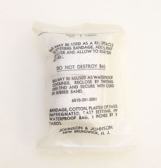 USGI Vietnam Era Plaster Of Paris Bandages From 1955| Pigeon Post ...