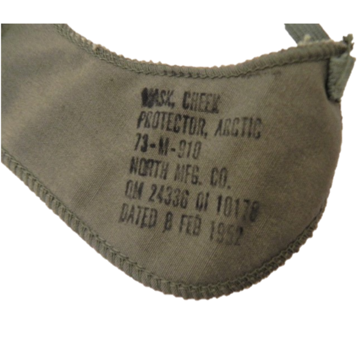 USGI Military Korean War Arctic Cheek and Nose Protector Mask| Pigeon ...