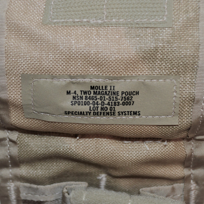 USGI MOLLE II Double Ammunition Magazine Pouch| Pigeon Post Military ...