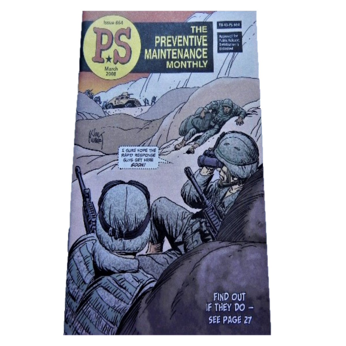 U.S. Army PS Preventive Maintenance Monthly Magazine Issue 664 March 2 ...