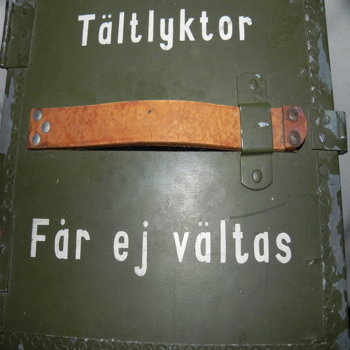 Tent Lantern Lamp Box Military Swedish Aarmy| Pigeon Post Military ...