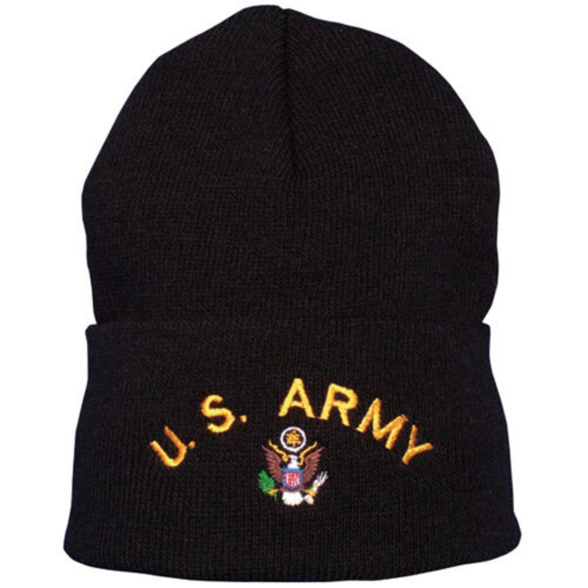 ARMY HAT WATCH CAP WITH LOGO U.S. ARMY| Pigeon Post Military Surplus ...