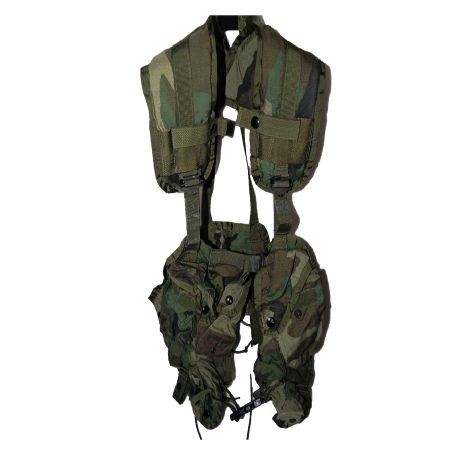USGI Vest Tactical Load Bearing Vest Woodland Camouflage| Pigeon Post ...